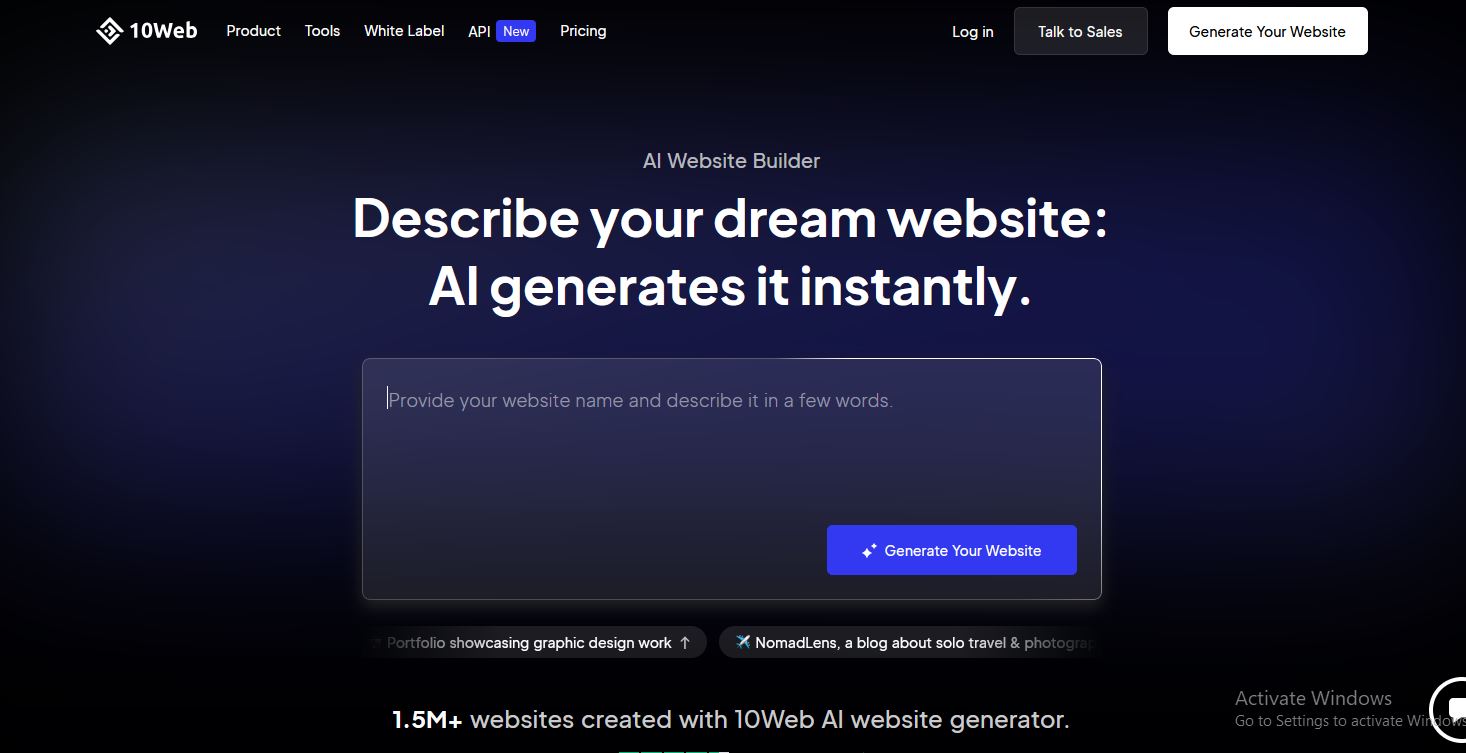 طراحی سایت با هوش مصنوعی[بهترین هوش مصنوعی طراحی سایت ۲۰۲۵]